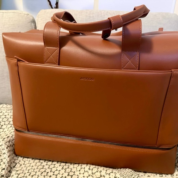 Monos | Bags | Monos Metro Weekender Color Mahogany | Poshmark